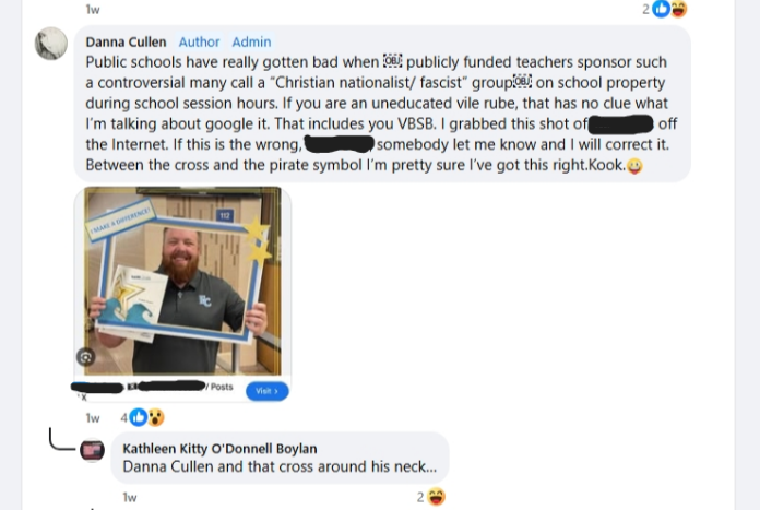 Virginia Extremists Target TPUSA Club at First Colonial High