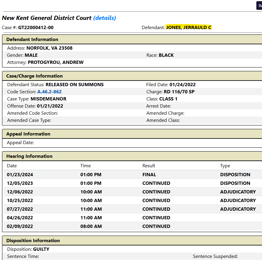 Reckless Jay Jones Found Guilty of Endangering Life, Limb, Property—and ...